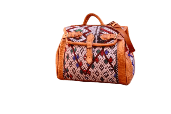 Unique Travel Bag | Handmade Kilim Travel Bag
