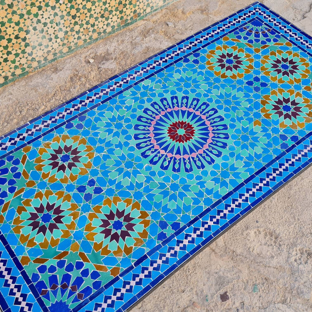 Outdoor tables Mosaic Table - Handmade For Outdoor & Indoor